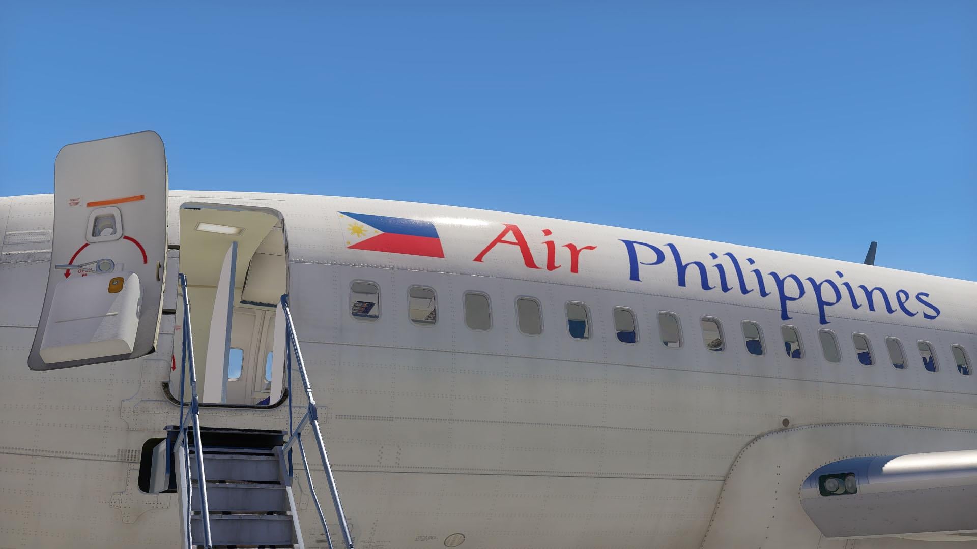 Flyjsim 737-200 - Air Philippines (RP-C8007) - 732 TwinJet Paints - X ...