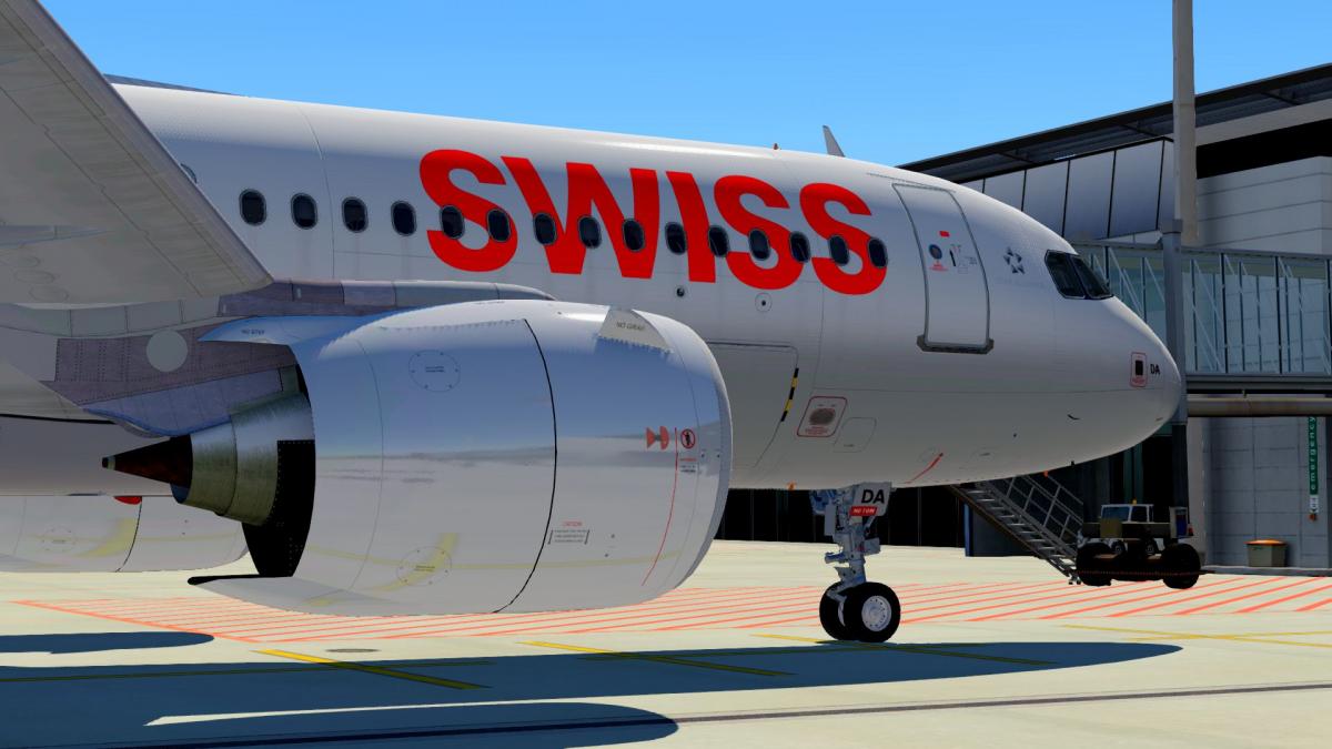FF A320 NEO SWISS (Black Zorro Mask) - Aircraft Skins - Liveries - X ...