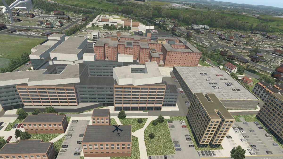 Queen Alexandra Hospital - Scenery Packages - X-Plane.Org Forum