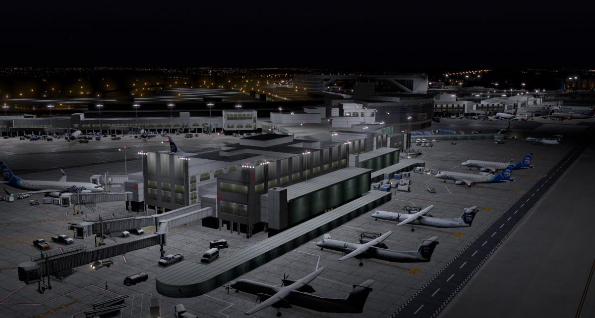 KSEA Seattle-Tacoma International Airport Version - Scenery Packages ...