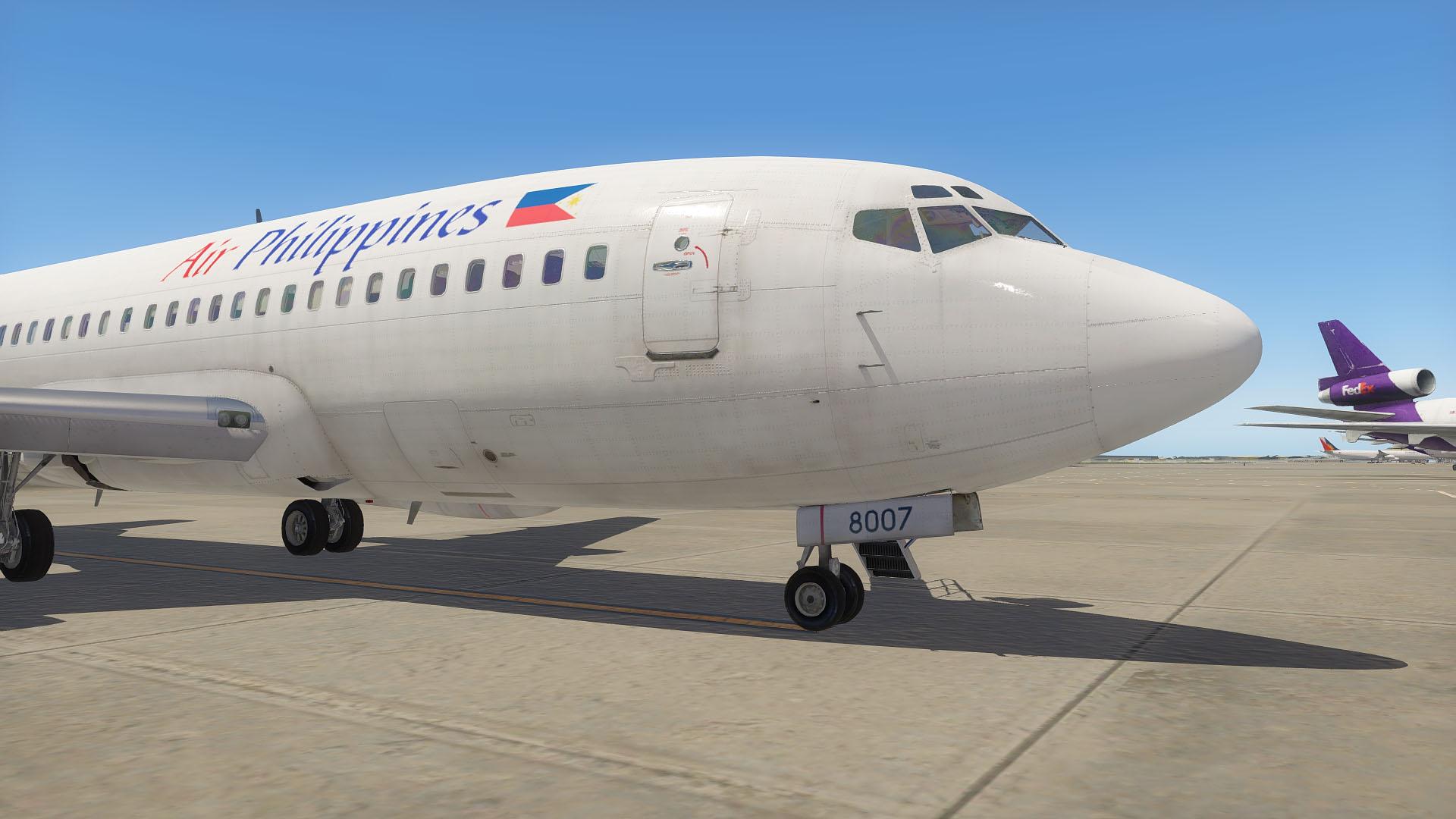 Flyjsim 737-200 - Air Philippines (RP-C8007) - 732 TwinJet Paints - X ...