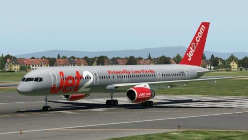 Jet2 livery for freeware Boeing 757-200 - Aircraft Skins - Liveries - X ...