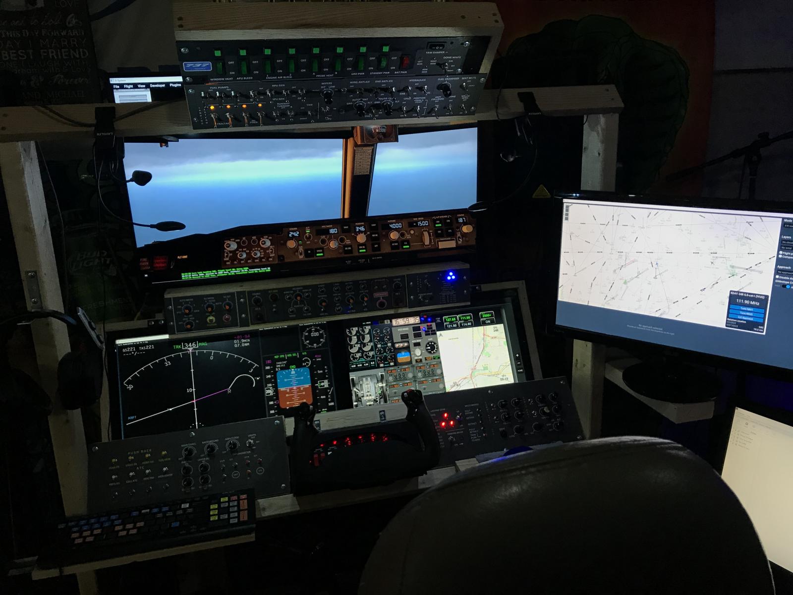2 PC set up, Flight model PC and External visuals - General X-Plane ...