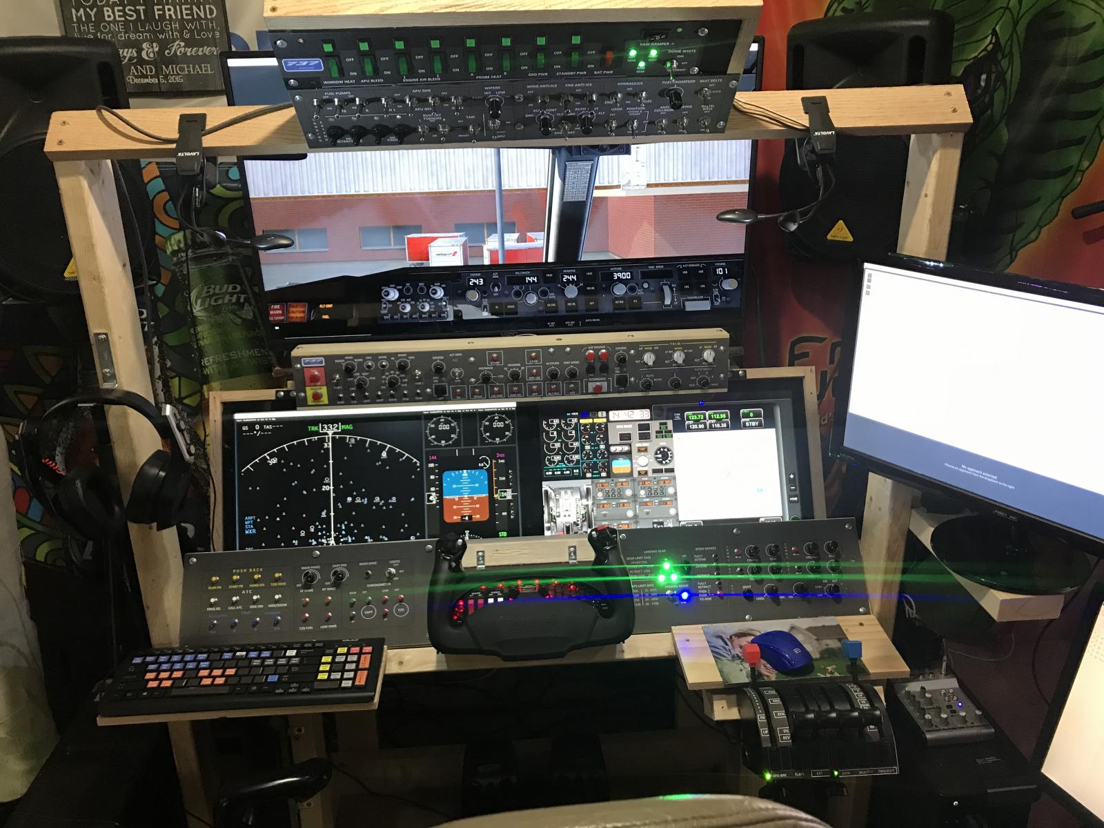 2 PC set up, Flight model PC and External visuals - General X-Plane ...