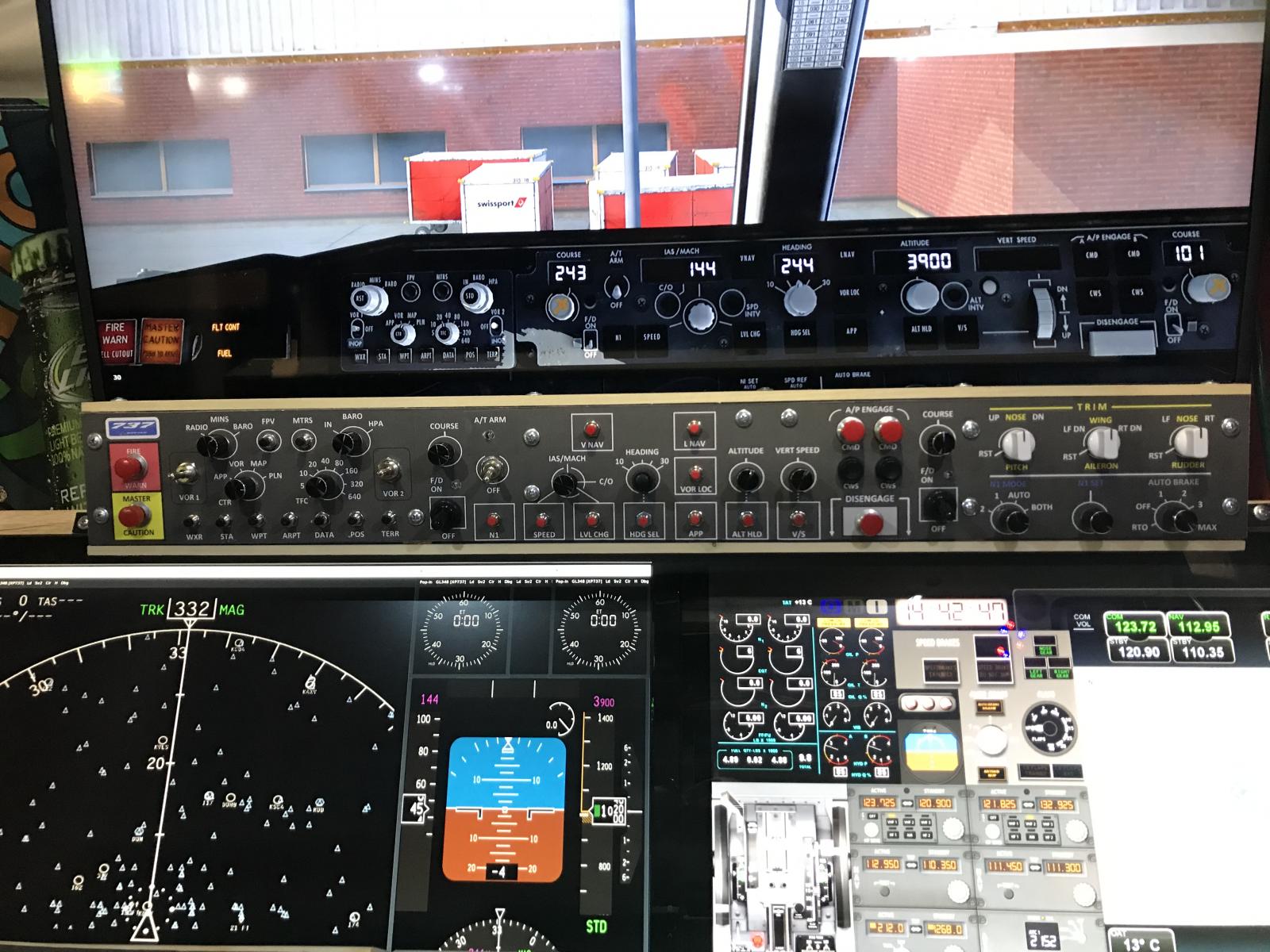 2 PC set up, Flight model PC and External visuals - General X-Plane ...