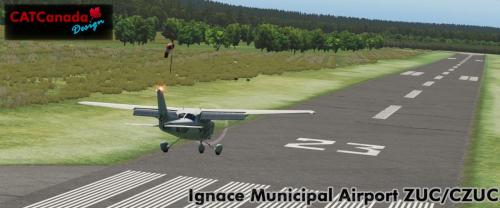 Ignace Municipal Airport, ON (CZUC/ZUC) - CATCanada Design - Scenery ...