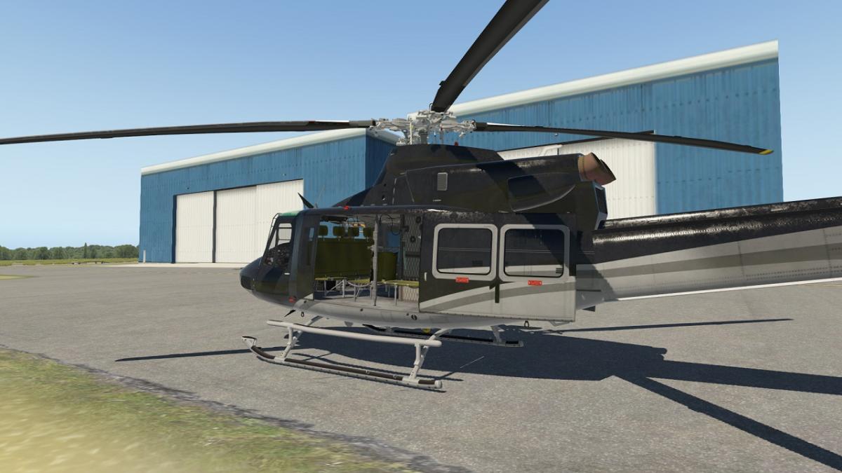 X-Trident Bell 412 US Department of Justice - Aircraft Skins - Liveries ...