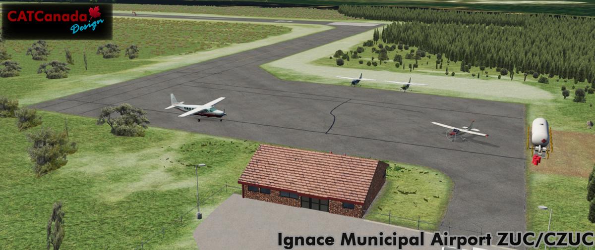 Ignace Municipal Airport, ON (CZUC/ZUC) - CATCanada Design - Scenery ...