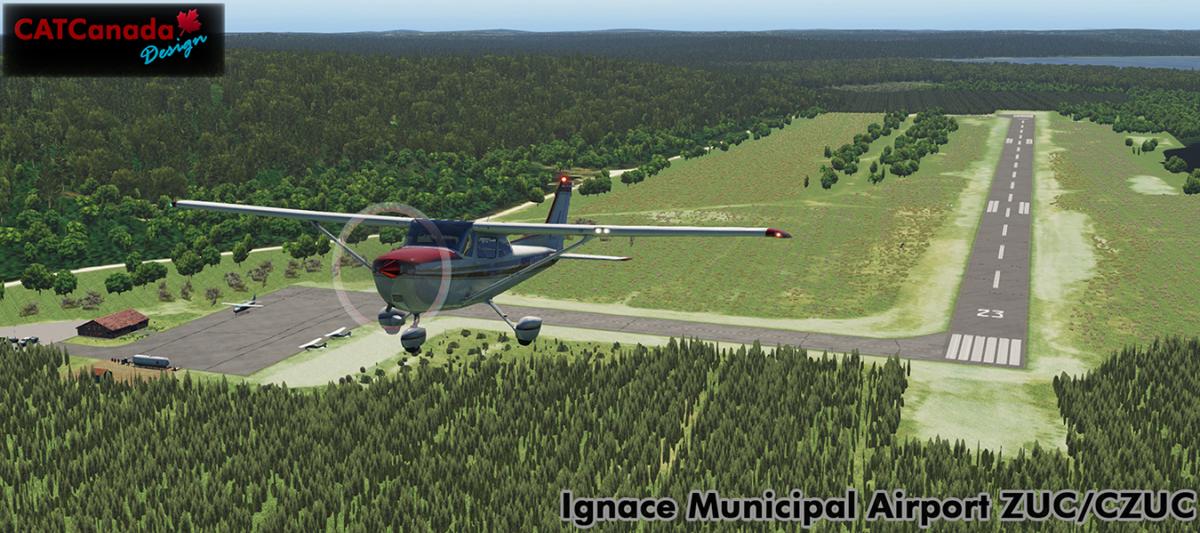 Ignace Municipal Airport, ON (CZUC/ZUC) - CATCanada Design - Scenery ...