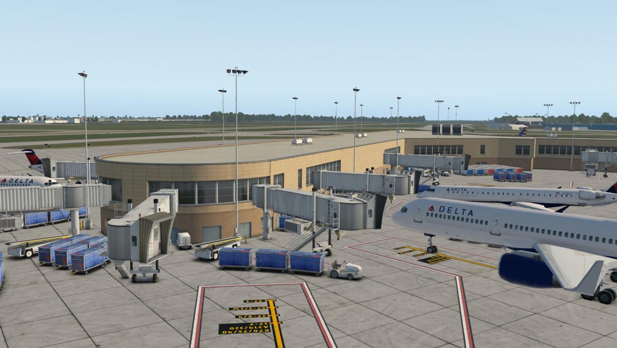KMKE - Milwaukee Mitchell International Airport - Scenery Packages - X ...