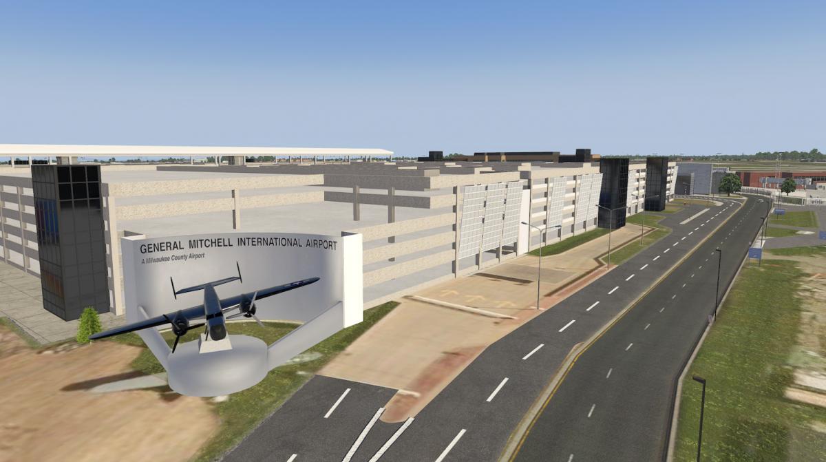 KMKE - Milwaukee Mitchell International Airport - Scenery Packages - X ...