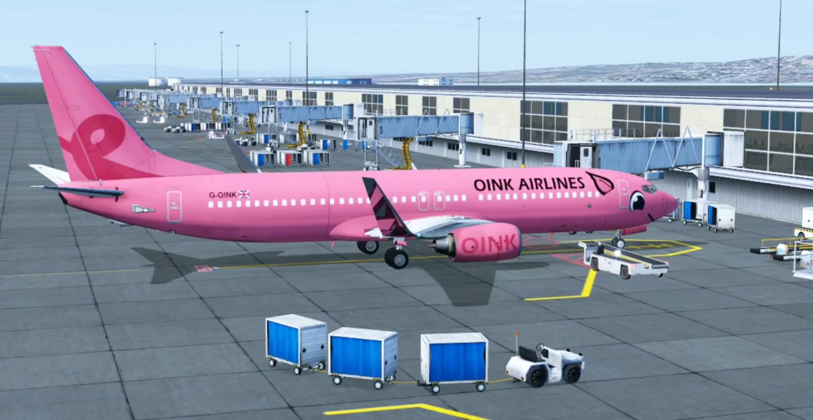 Oink Airlines G-OINK (this is so stupid) - Aircraft Skins - Liveries ...