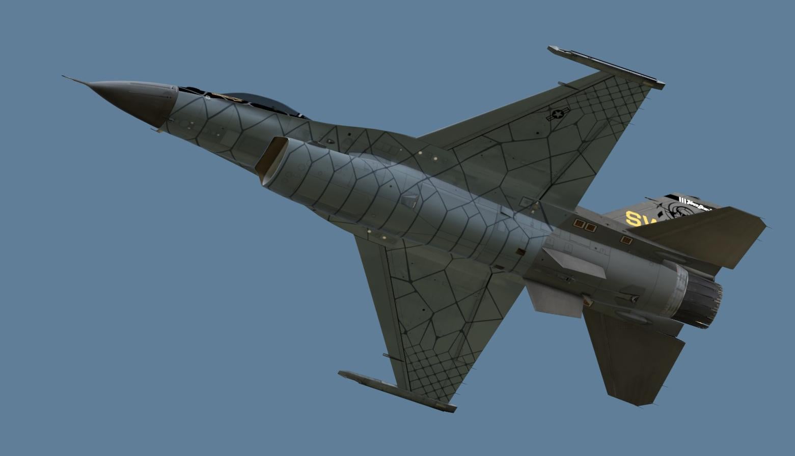 DeltaWing Simulations F-16C Block 52+ - USAF Viper Venom - DeltaWing ...