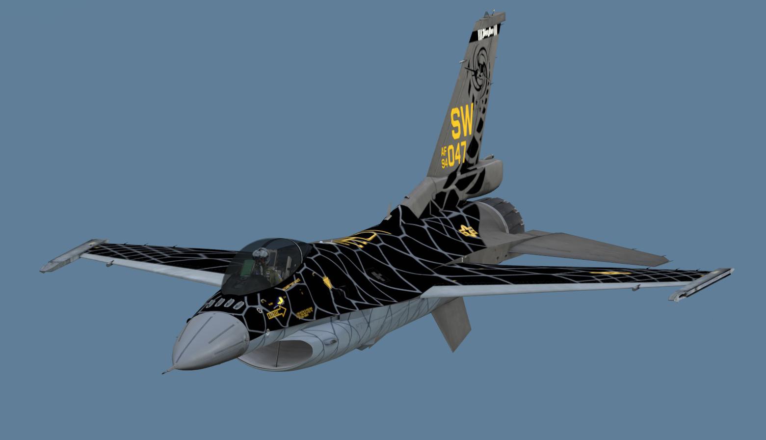 DeltaWing Simulations F-16C Block 52+ - USAF Viper Venom - DeltaWing ...
