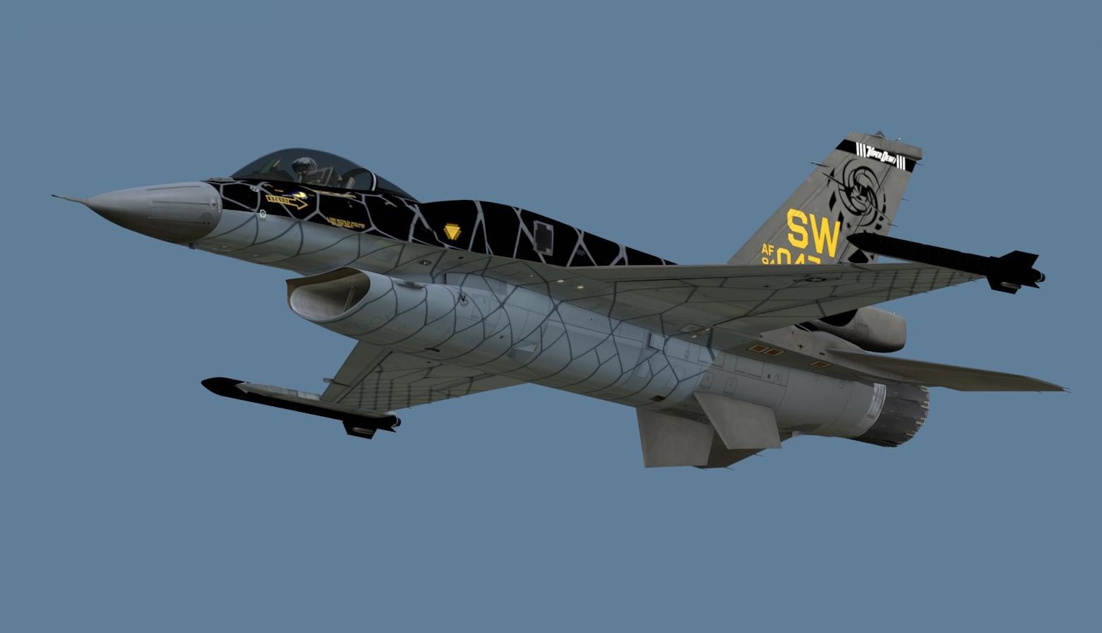 DeltaWing Simulations F-16C Block 52+ - USAF Viper Venom - DeltaWing ...