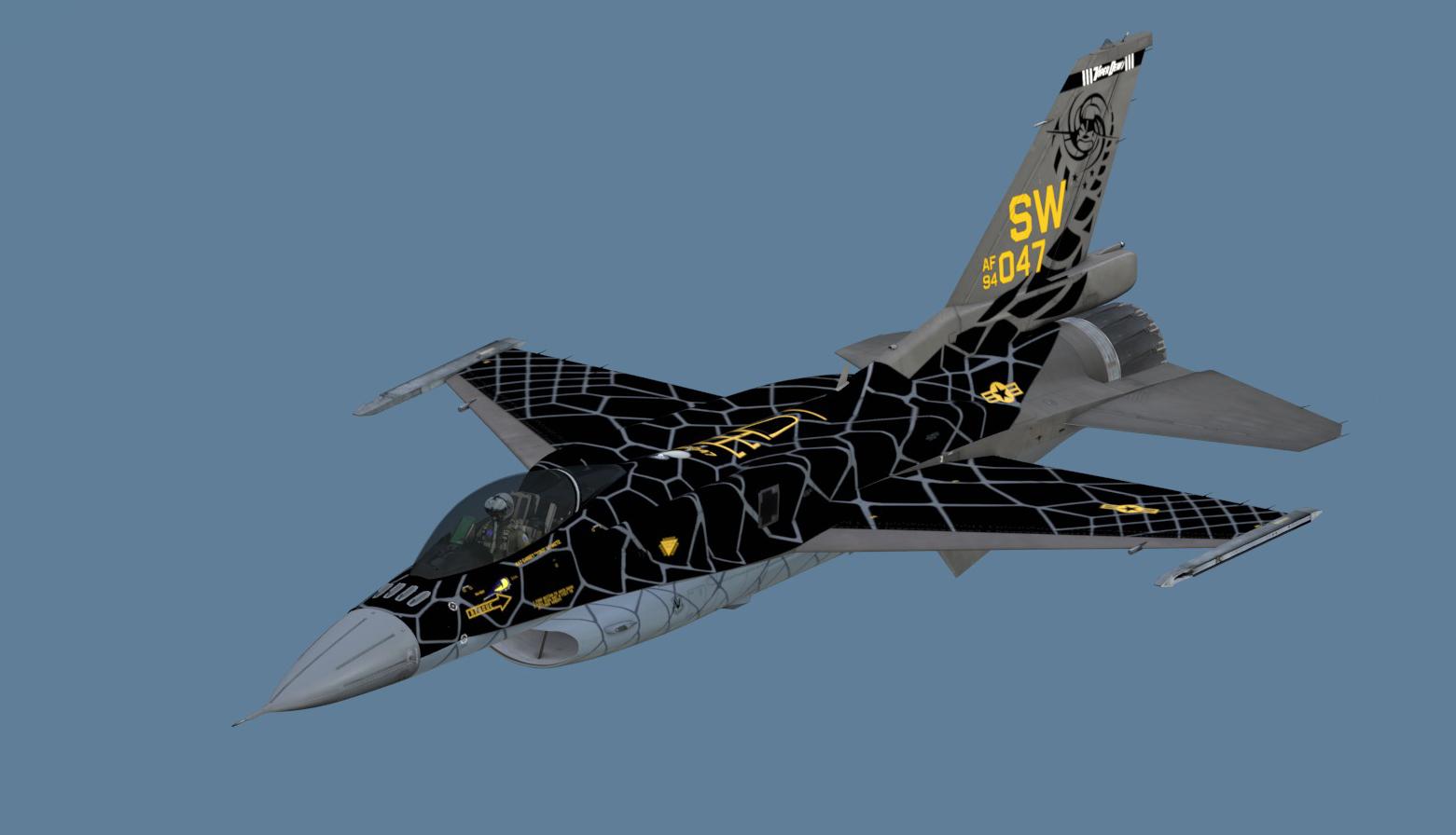 DeltaWing Simulations F-16C Block 52+ - USAF Viper Venom - DeltaWing ...