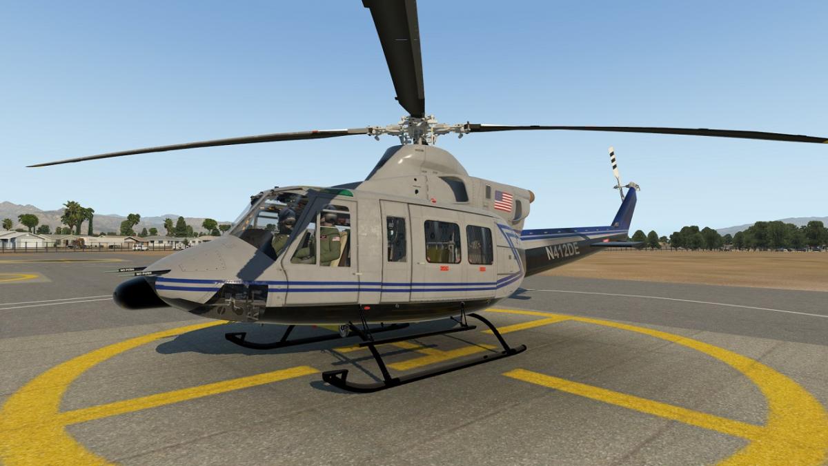 X-Trident Bell 412 Department of Energy NNSA AMS - Aircraft Skins ...