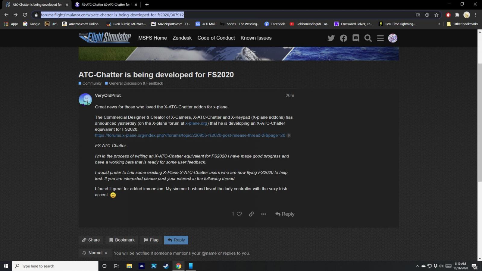 FS-ATC-Chatter (X-ATC-Chatter for FS2020) - X-ATC-Chatter - X-Plane.Org ...