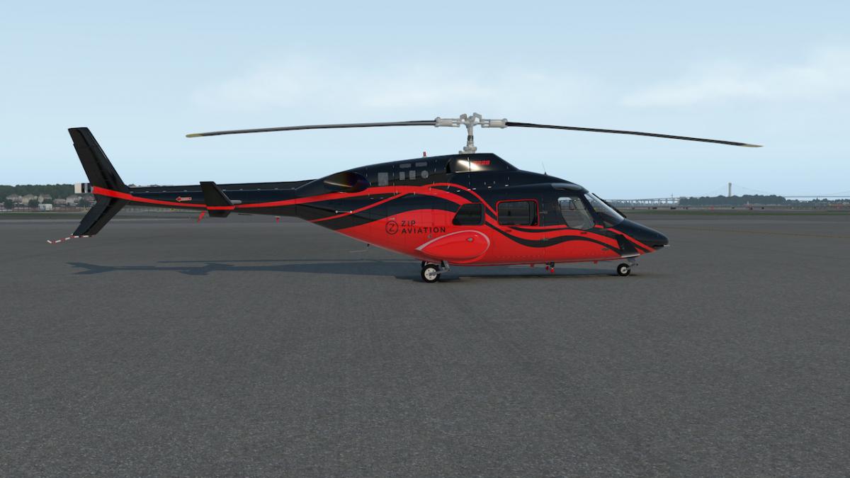 Bell 222B - Zip Aviation - Aircraft Skins - Liveries - X-Plane.Org Forum