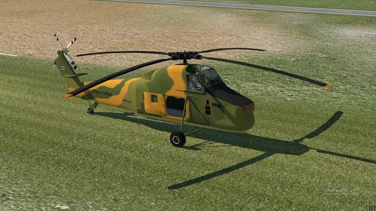 Sykorsky s58T Thailand liveries - Aircraft Skins - Liveries - X-Plane ...