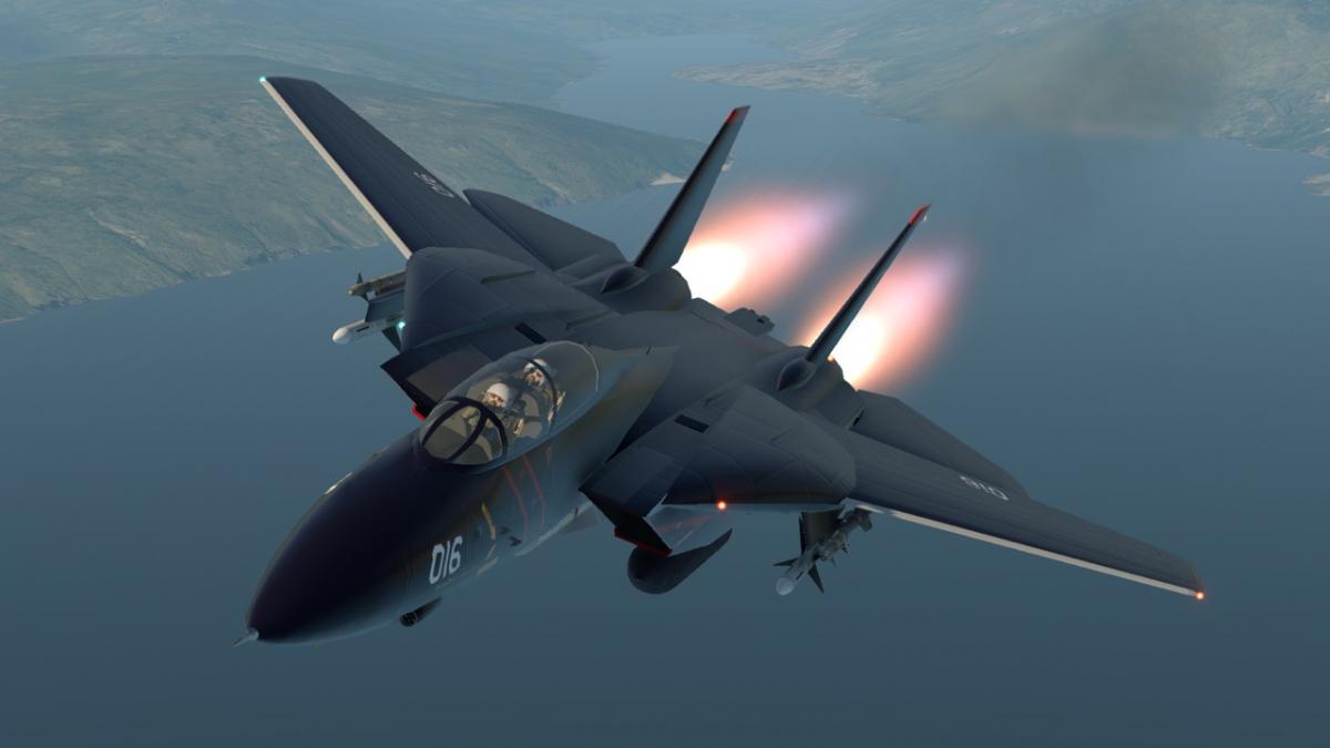 Ghosts of Razgriz (Ace Combat 5) livery pack for F-14A Tomcat (alpeggio ...