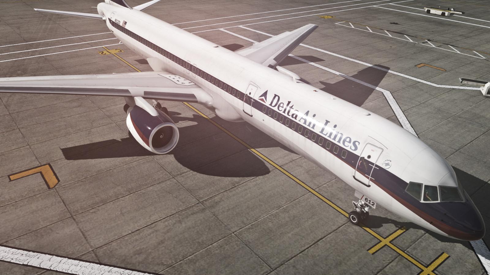 Delta Airlines 757-232 Ron Allen Scheme (FlightFactor) 1.0 - Aircraft ...