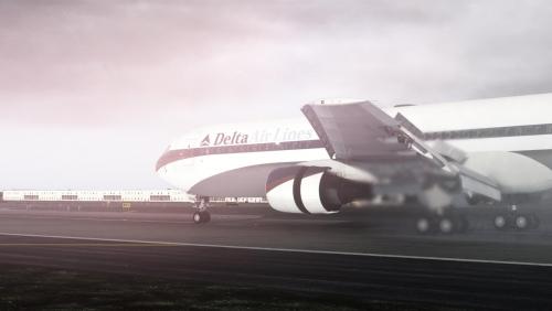 Delta Airlines 767-332 Ron Allen Scheme (FlightFactor) - Aircraft Skins ...