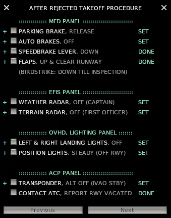ZIBO 738X v3.44+ coloured Xchecklist (1.41rdy) real full flight ...