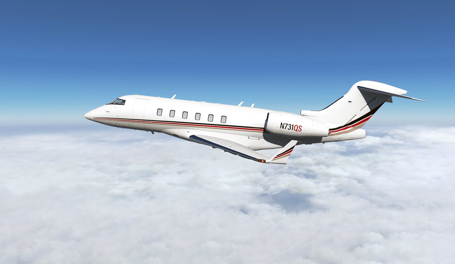 NetJets N731QS - DDen Challenger 300 - Challenger 300 skins - X-Plane ...