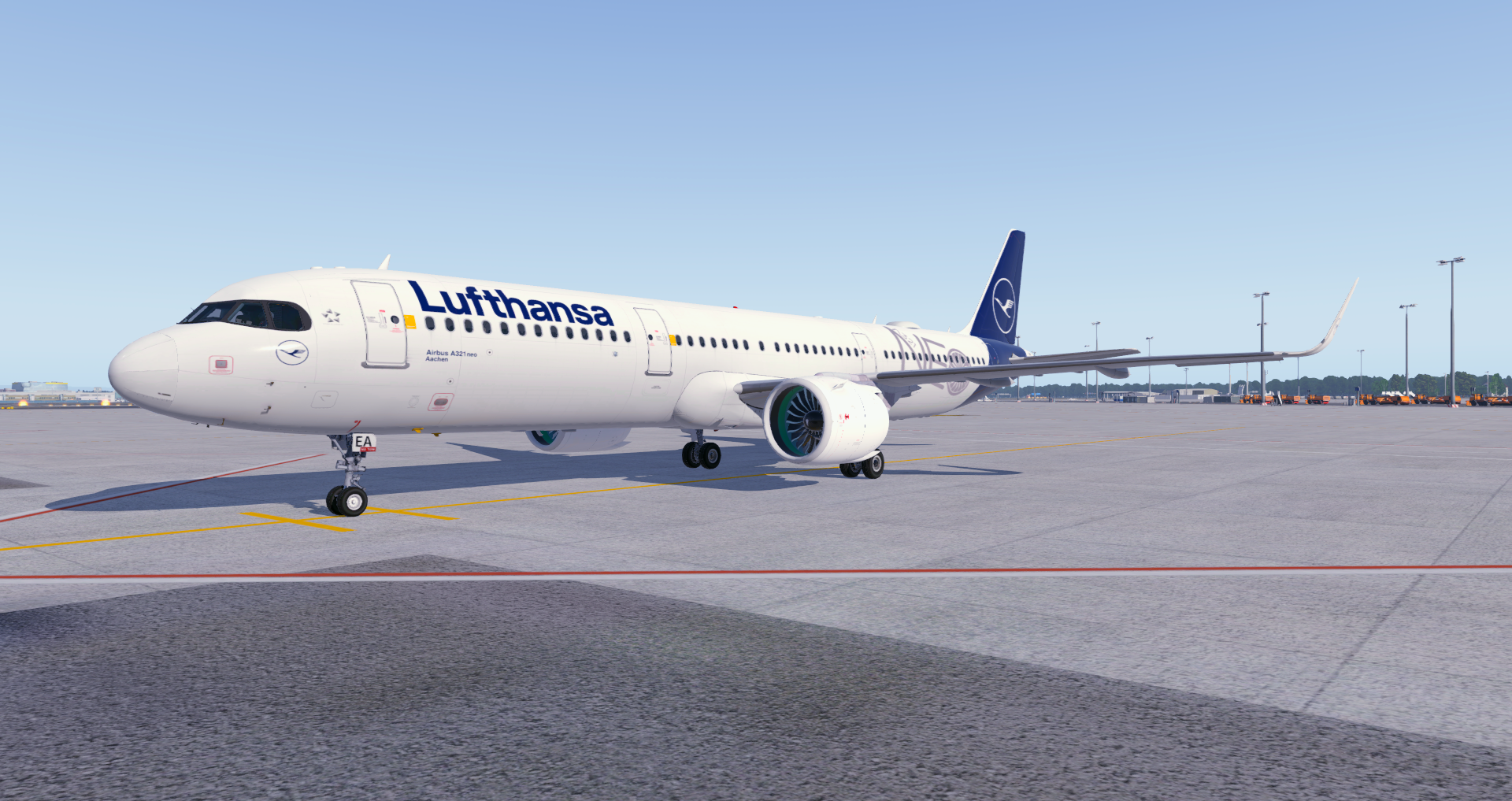 ToLiss A321 - Lufthansa NEO "Black Zorro Mask" - Aircraft Skins ...