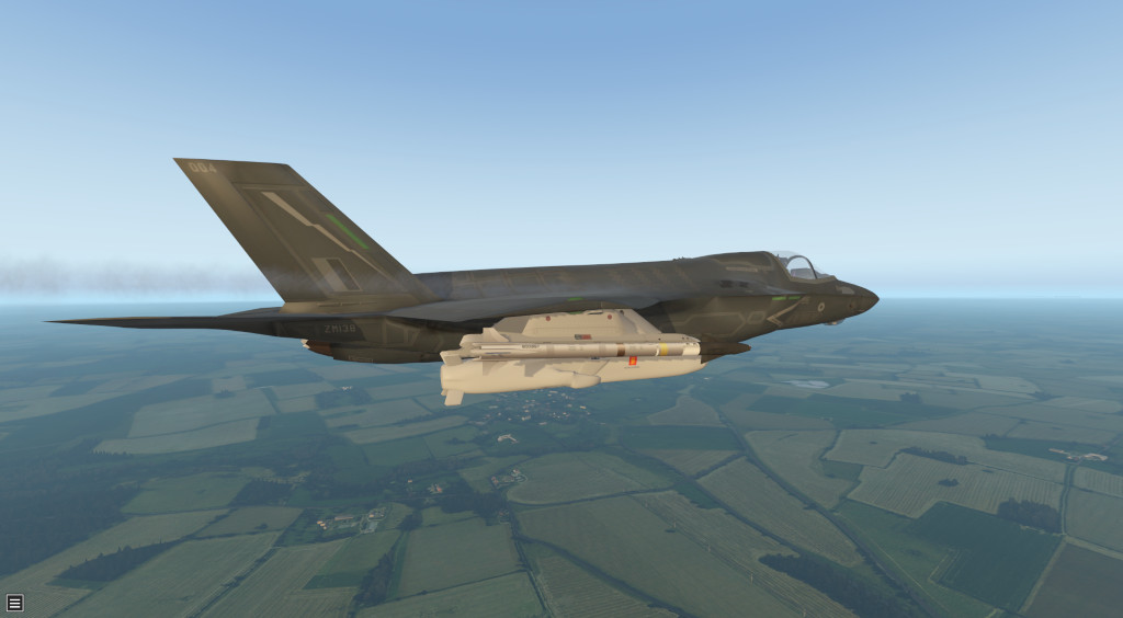 AOA F35B Lightning 2 V2 livery for RAF aircraft ZM138 (Lightning Flash ...