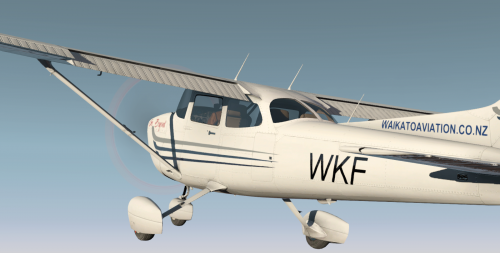 ZK WFK - Waikato Flight School - Aircraft Skins - Liveries - X-Plane ...