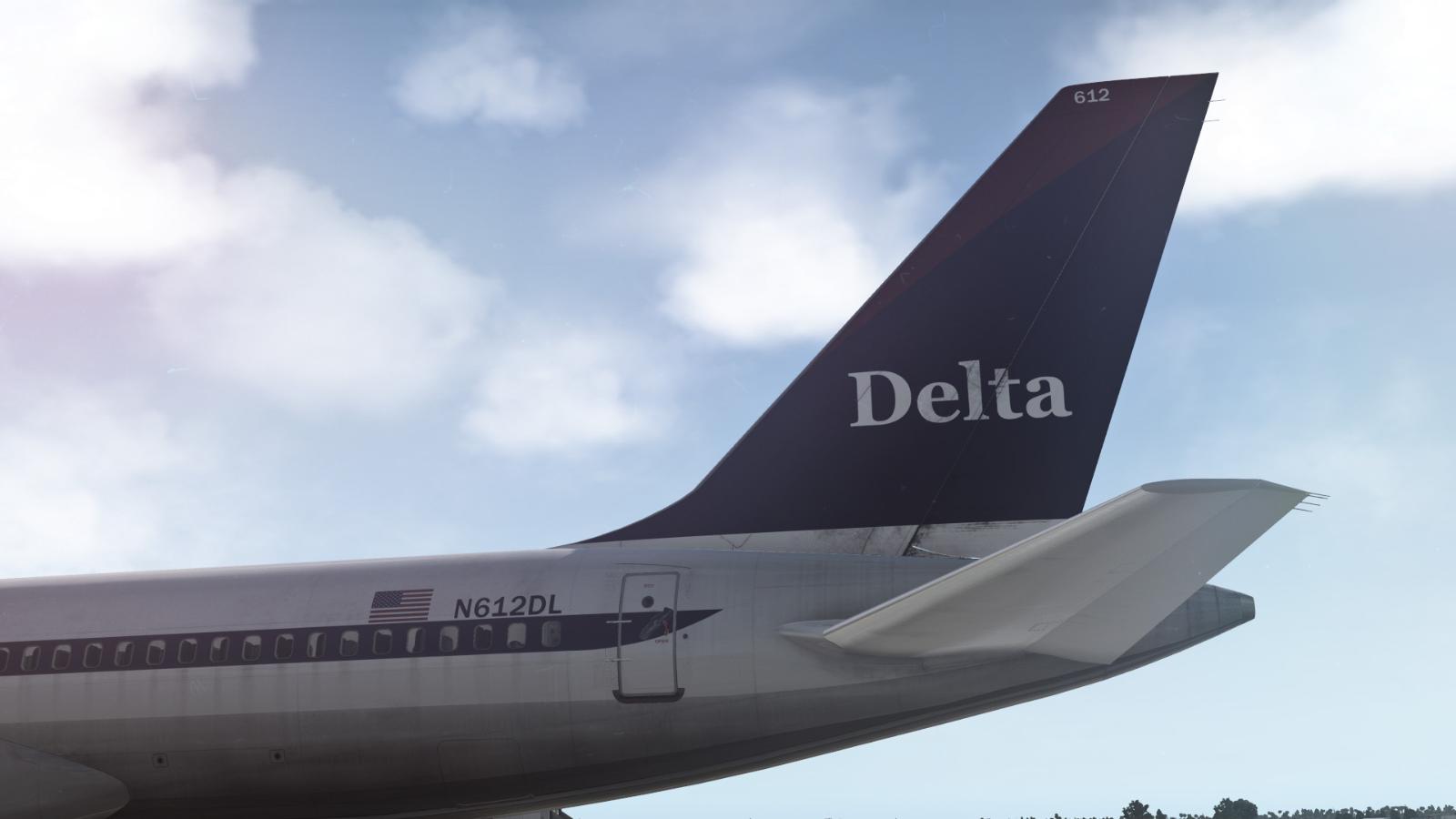 Delta Airlines 757-232 Ron Allen Scheme (FlightFactor) 1.0 - Aircraft ...