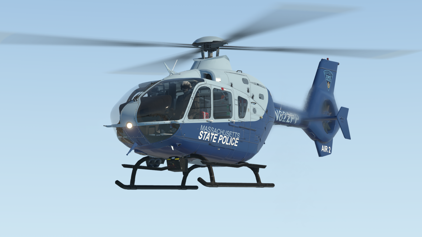 Massachusetts State Police Helicopter