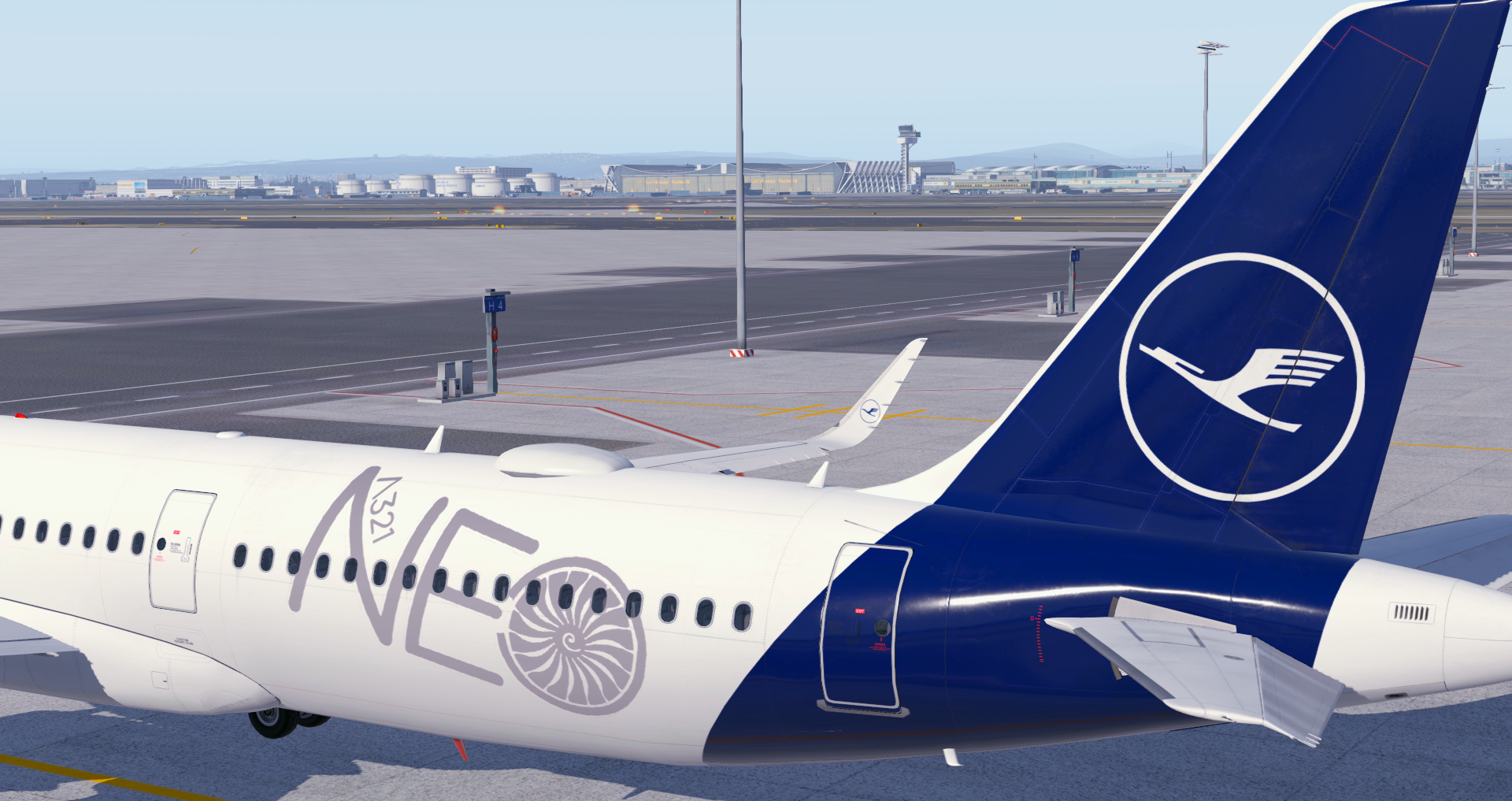 ToLiss A321 - Lufthansa NEO "Black Zorro Mask" - Aircraft Skins ...