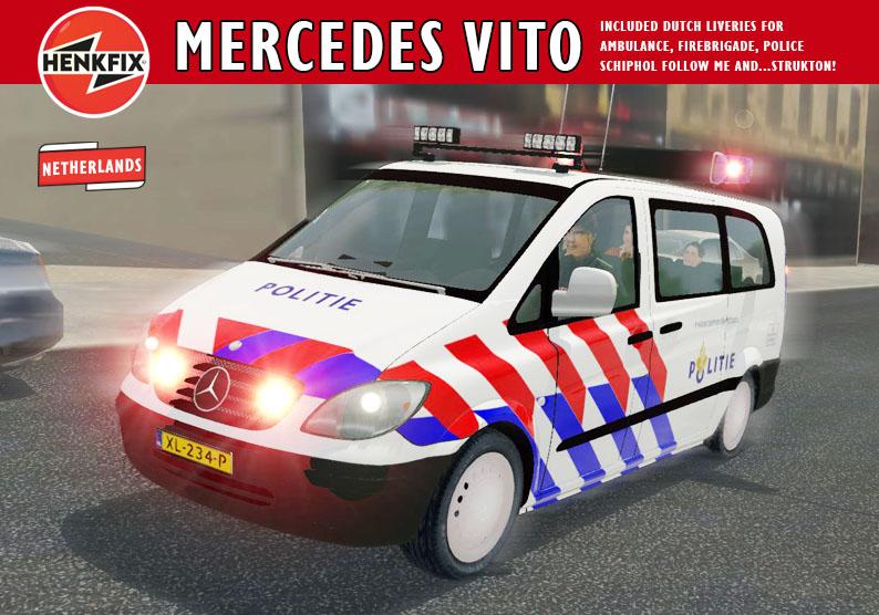 Mercedes Vito Liveries Netherlands - Aircraft Skins - Liveries - X ...