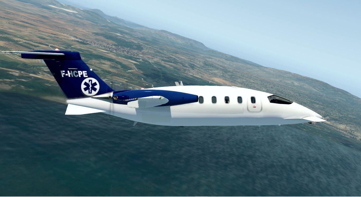 Piaggio Avanti SAMU F-HCPE livery - Aircraft Skins - Liveries - X-Plane ...