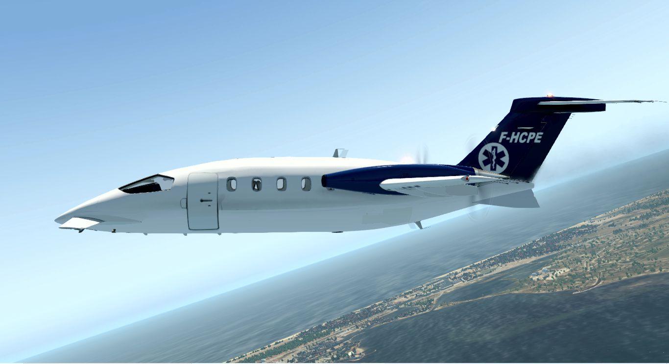 Piaggio Avanti SAMU F-HCPE livery - Aircraft Skins - Liveries - X-Plane ...
