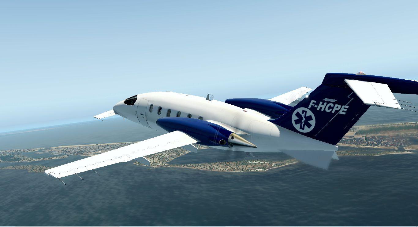 Piaggio Avanti SAMU F-HCPE livery - Aircraft Skins - Liveries - X-Plane ...