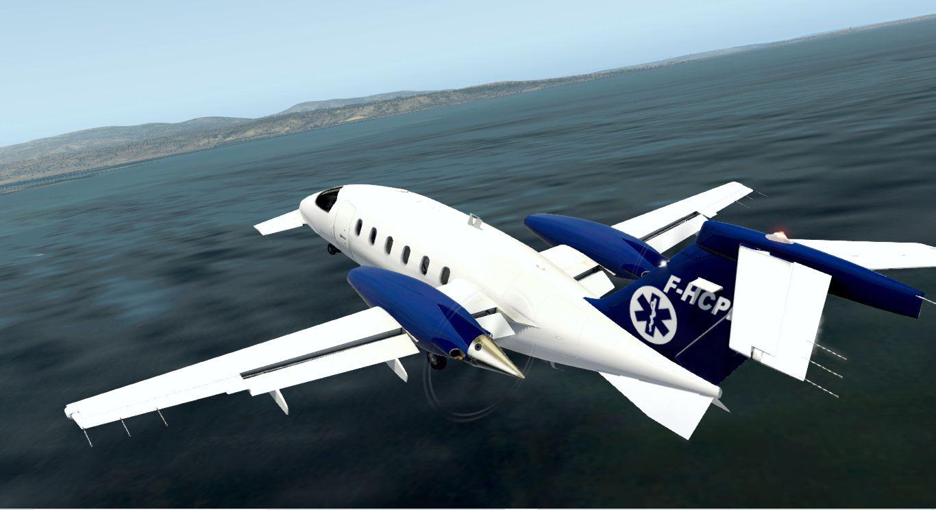Piaggio Avanti SAMU F-HCPE livery - Aircraft Skins - Liveries - X-Plane ...