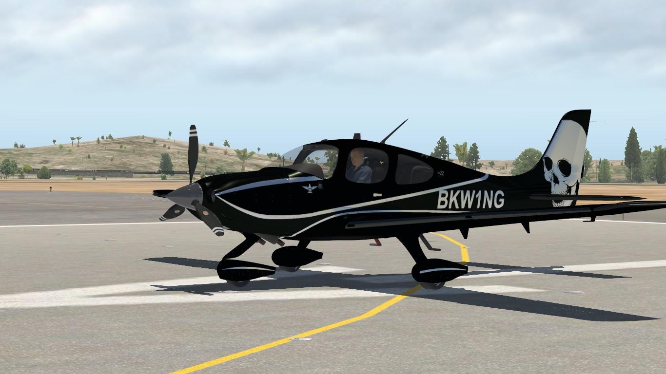 HMB Cirrus SR22 Black Wing (Fictional) Sky Pirates - Aircraft Skins ...
