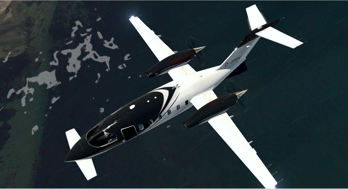 Piaggio Avanti AIRGO Private Airline D-IPPY livery - Aircraft Skins ...