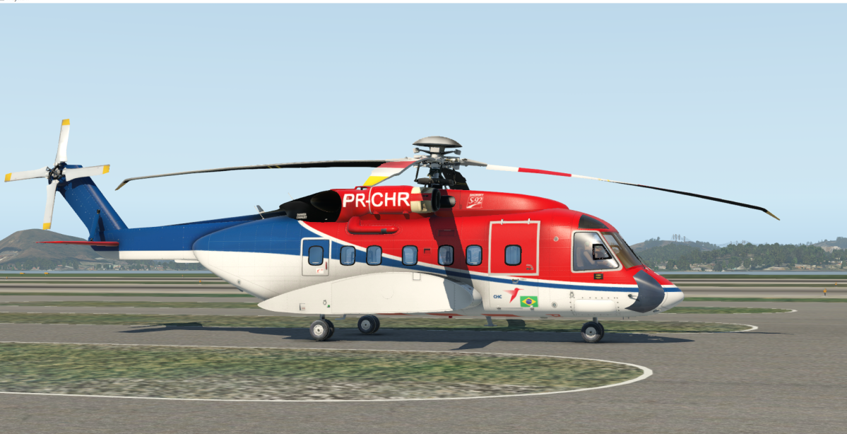 Sikorsky S92 CHC (PR-CHR) - Aircraft Skins - Liveries - X-Plane.Org Forum