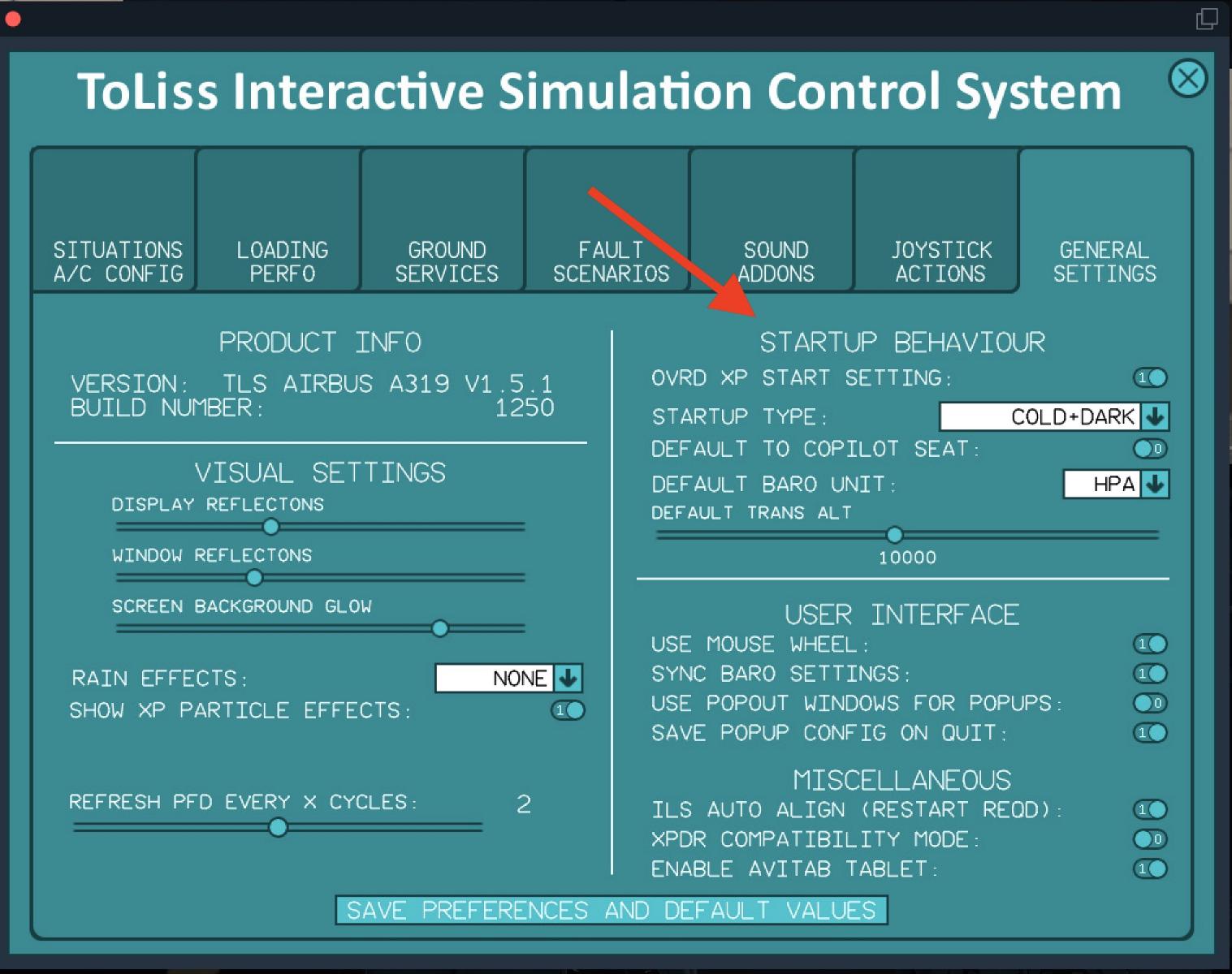 How can I make GPU off by default? - Airbus A319 - X-Plane.Org Forum