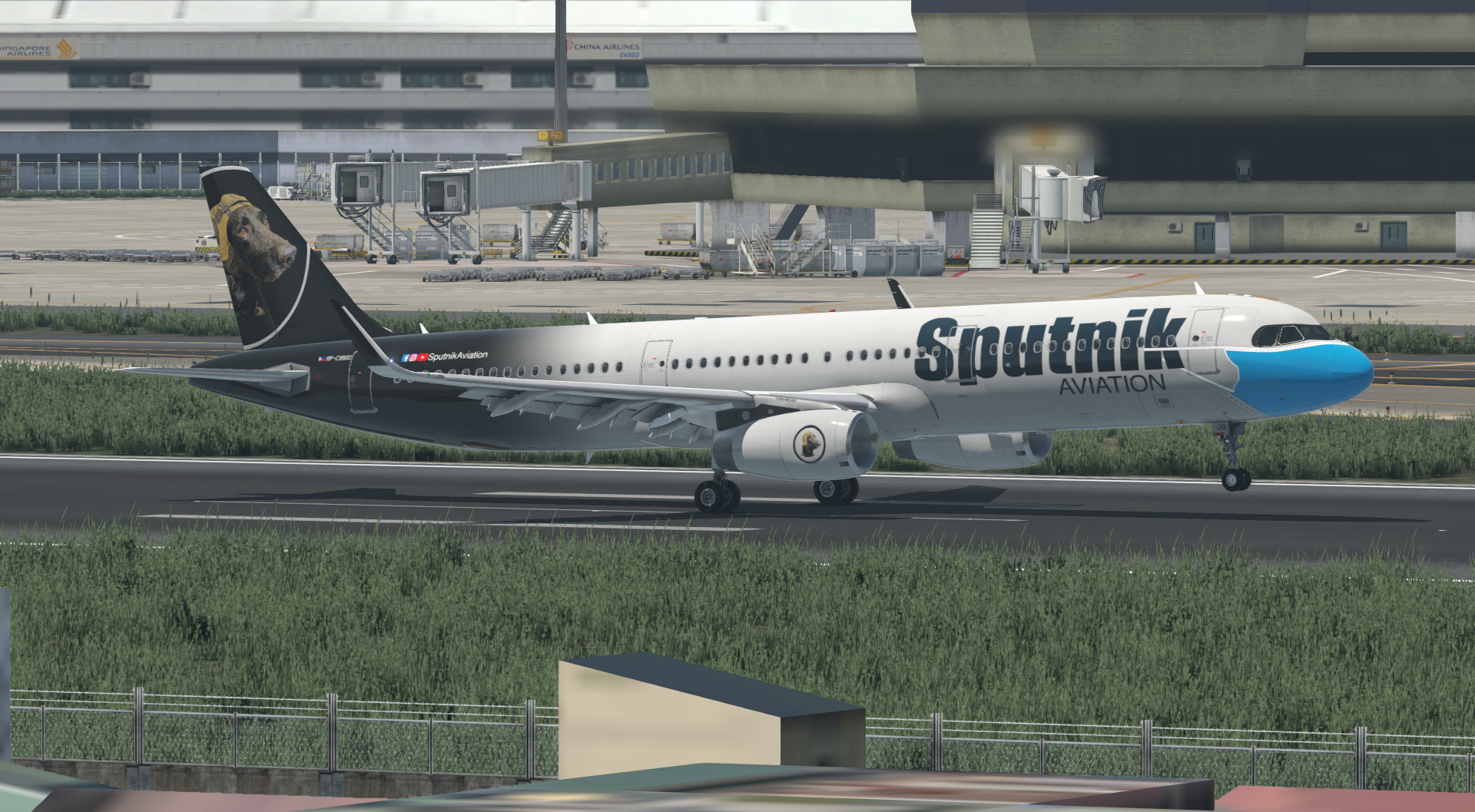 Sputnik Toliss A321 with Mask - Aircraft Skins - Liveries - X-Plane.Org ...