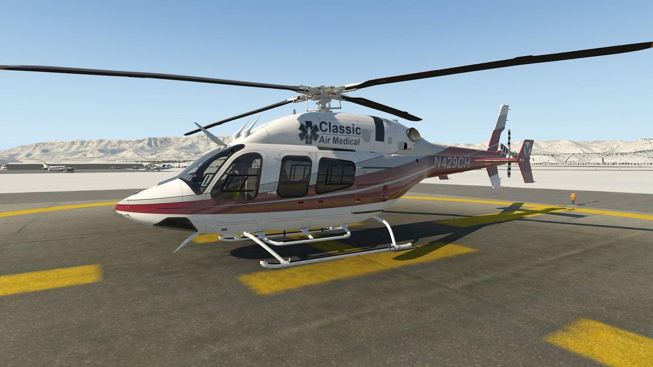 Bell 429 N429CH Classic Air Medical - Aircraft Skins - Liveries - X ...