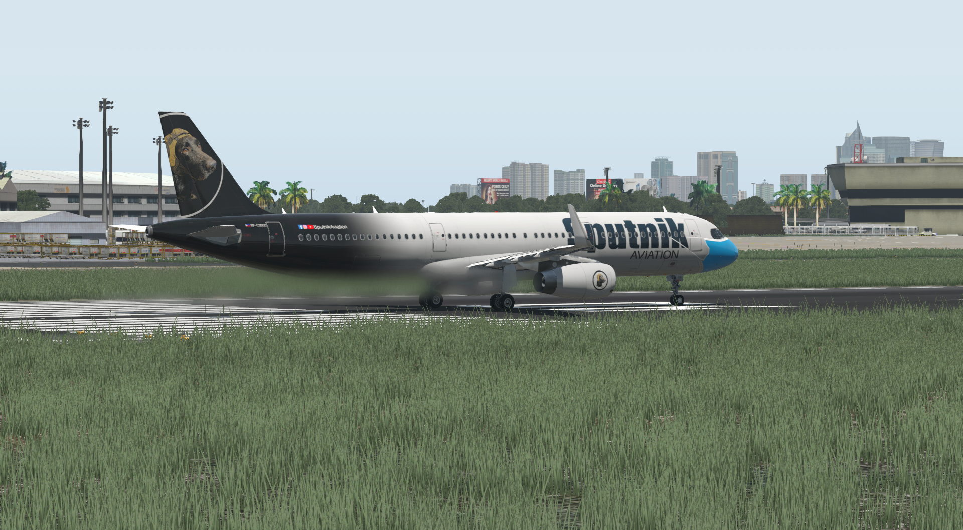 Sputnik Toliss A321 with Mask - Aircraft Skins - Liveries - X-Plane.Org ...
