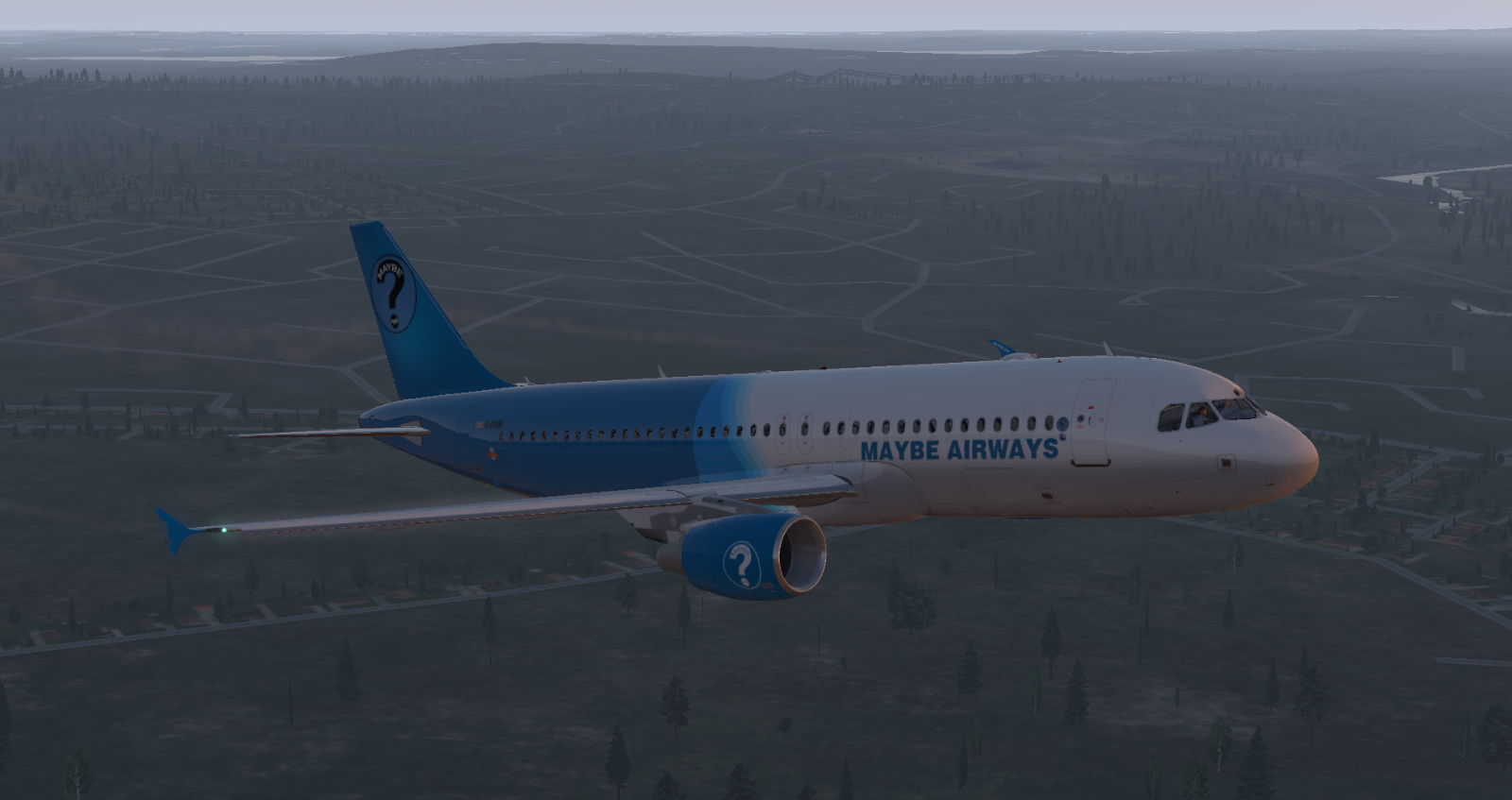 Maybe Airways | ZIG ZAG | Flight Factor A320 Ultimate - Aircraft Skins ...