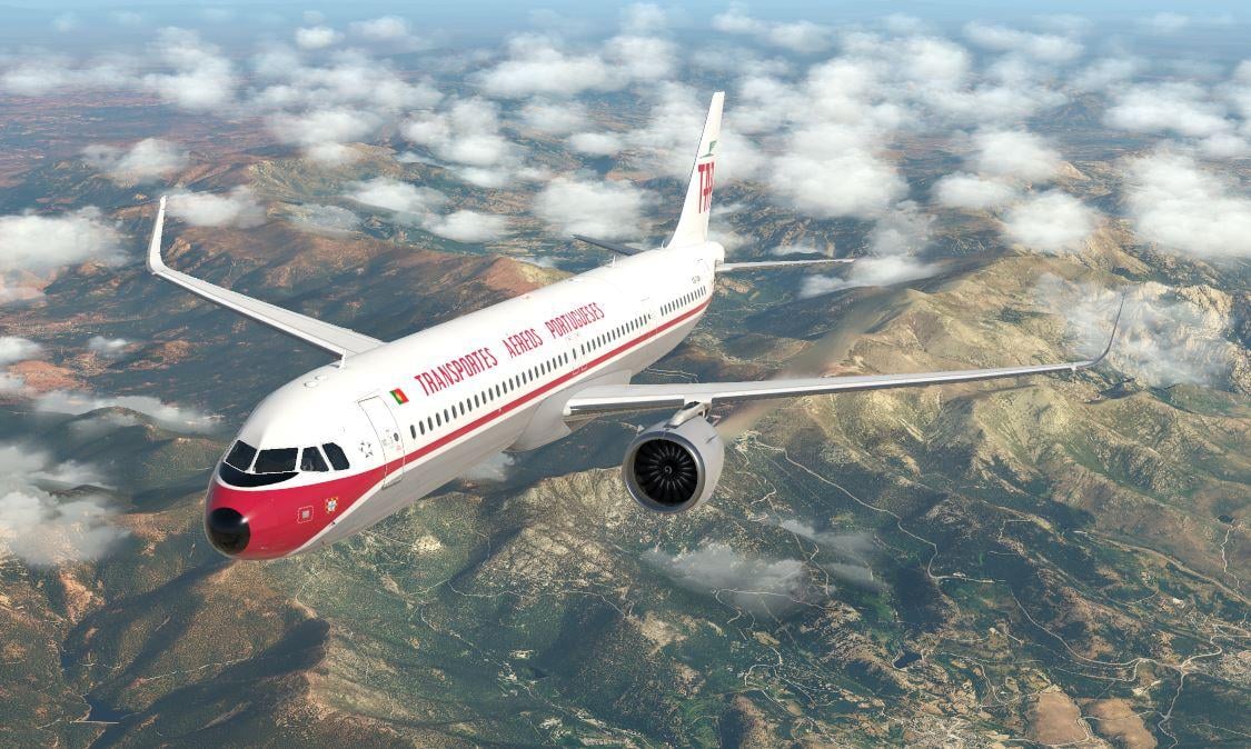 TAP a321 NEO retro livery - Toliss a321 neo - Aircraft Skins - Liveries ...
