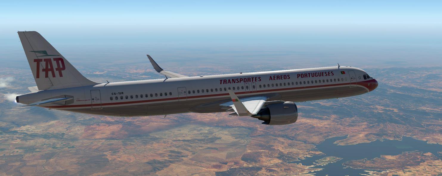 TAP a321 NEO retro livery - Toliss a321 neo - Aircraft Skins - Liveries ...
